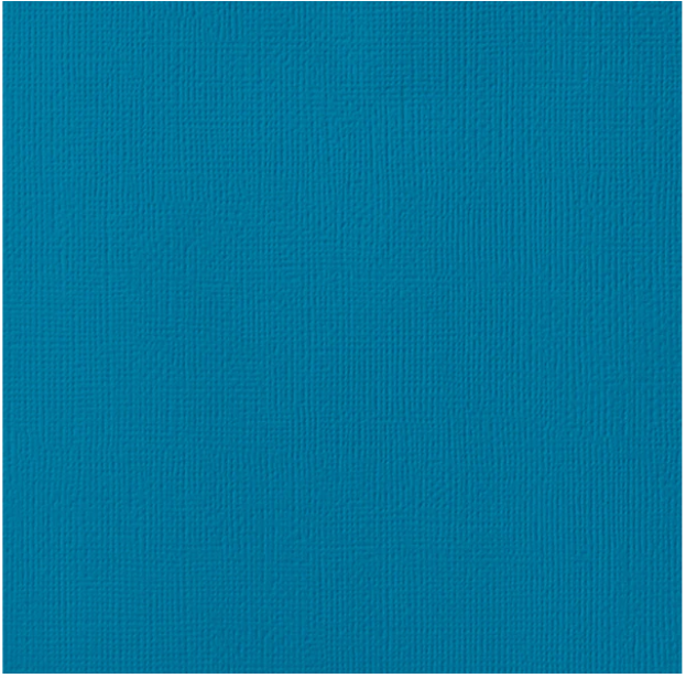 Textured Cardstock 12x12" -Peacock- AC