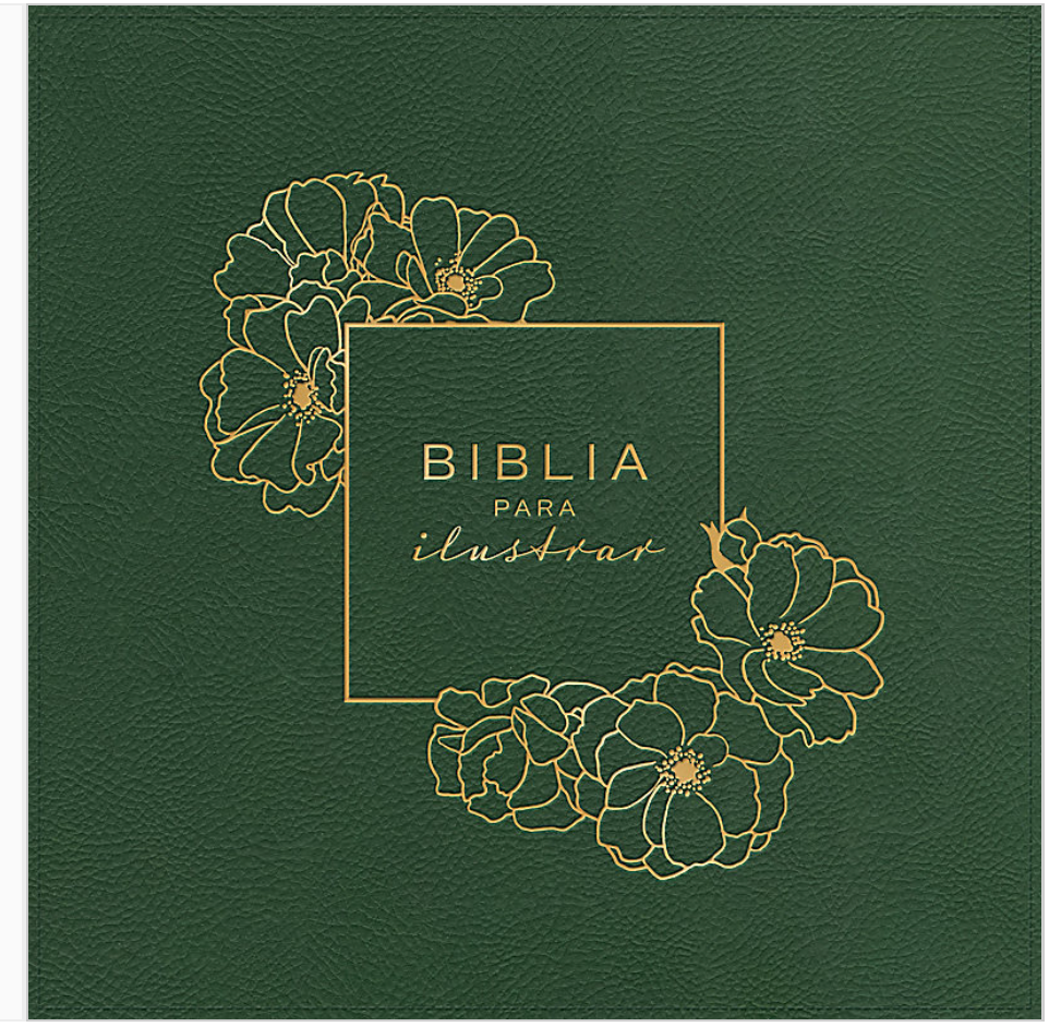 Bible Illustration (NKJV) - Leatherette Green - Lifeway