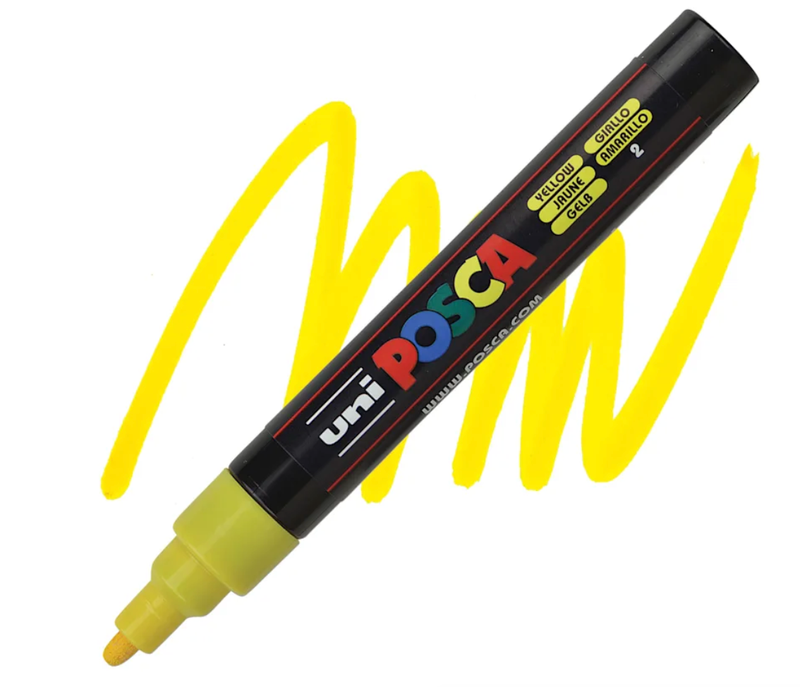 Posca PC-5M - Yellow